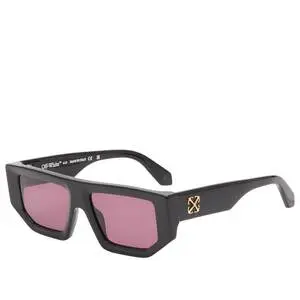 Off-White Vancouver Sunglasses - Black/red