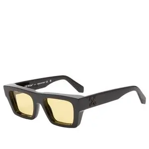 Off-White Oregon Sunglasses - Black/yellow