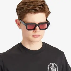 Off-White Silverstone Sunglasses - Black/red