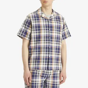 Portuguese Flannel Prainha Check Seersucker Vacation Shirt