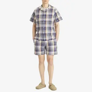 Portuguese Flannel Prainha Check Seersucker Vacation Shirt