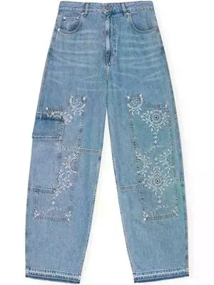 Ganni Boyfriend Bottoms For Women