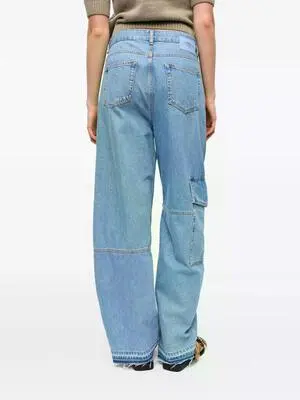 GANNI Broderie-anglaise Jeans