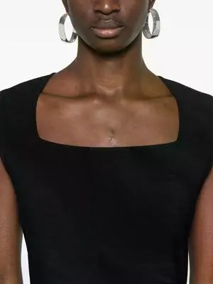 Alexander McQueen Flared Hem Midi Dress