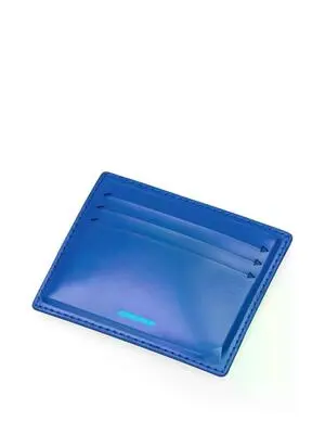 ADER ERROR Leather Card Holder - Blue