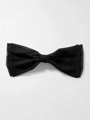 GIGI BURRIS MILLINERY Jacqueline Bow-embellished Hair Clip - Black