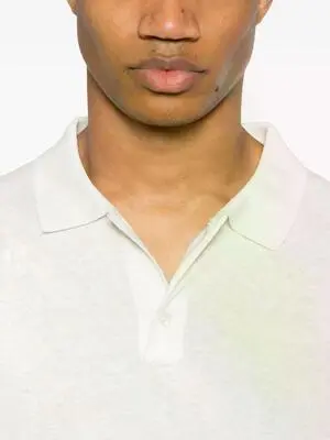 Moncler Short Sleeve Polo Shirt - Neutrals