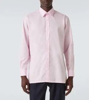 Charvet Cotton Poplin Shirt - Pink