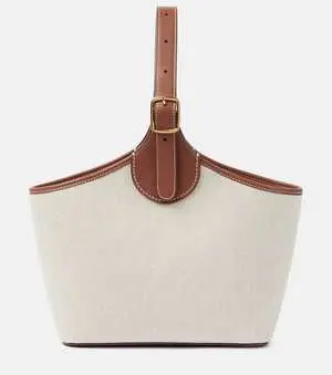 Loro Piana Bobbin Canvas Tote
