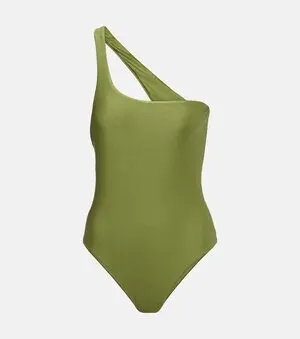 Jade Swim Evolve One-shoulder Swimsuit - Green