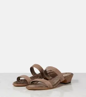 THE ROW Awar Suede Sandals