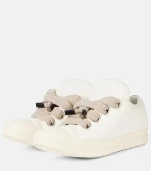 Rick Owens Jumbolace Leather Sneakers