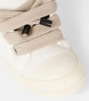 Rick Owens Jumbolace Leather Sneakers