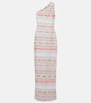 Missoni Zigzag Crochet Maxi Dress - Multicoloured