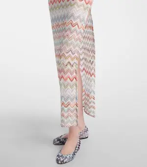 Missoni Zigzag Crochet Maxi Dress
