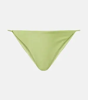 Jade Swim Bare Minimum Bikini Bottom - Green