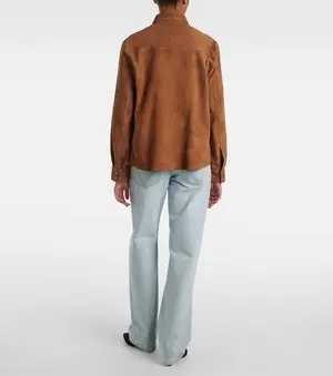 Nour Hammour Jude Suede Shirt