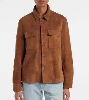 Nour Hammour Jude Suede Shirt