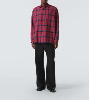 THE ROW Donatello Mid-rise Wool Wide-leg Pants