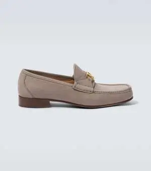 Valentino Garavani Metallic Loafers For Men