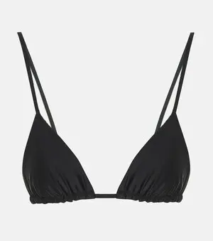 Jade Swim Jade Swim Via Bikini Top Black