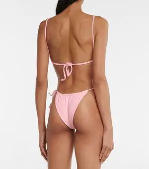 Jade Swim Via Bikini Top - Pink