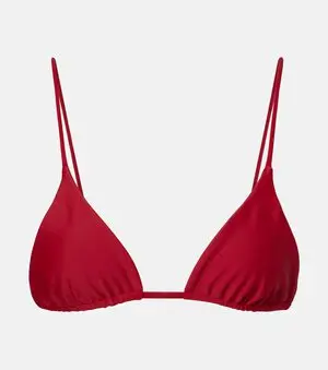 Jade Swim Jade Swim Via Bikini Top Red