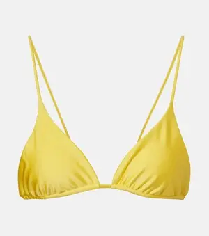 Jade Swim Jade Swim Via Bikini Top Yellow