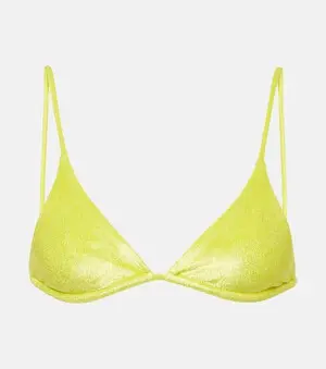 Jade Swim Bikini Top - Yellow