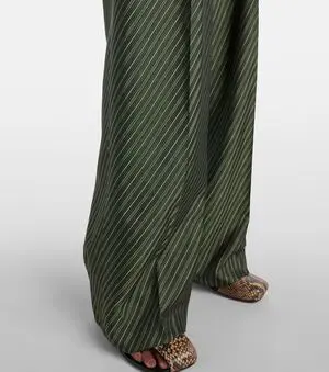 Dries Van Noten Striped Wide-leg Pants