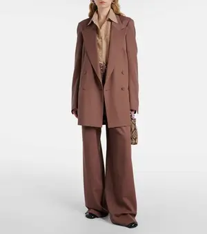 Dries Van Noten Oversized Wool Blazer