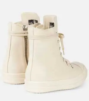 Rick Owens Leather Sneakers