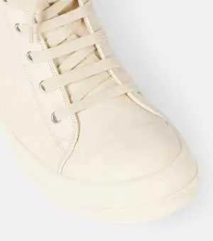 Rick Owens Leather Sneakers