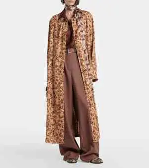 Dries Van Noten Leopard-print Coat