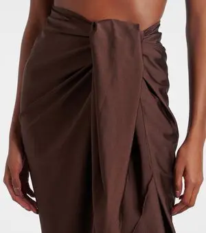 Jade Swim Nyla Beach Cover-up - Brown