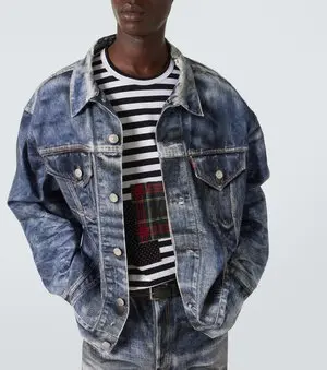 Junya Watanabe X Levi's® Printed Denim Jacket