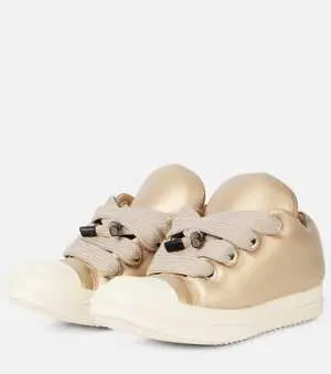 Rick Owens Jumbolace Leather Sneakers