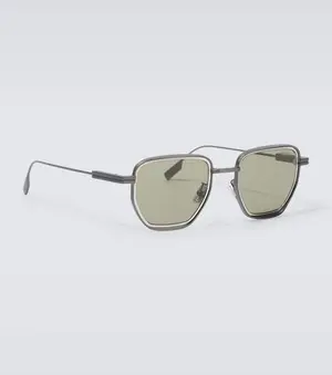 Zegna Square Sunglasses - Black