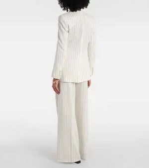 Max Mara Jadi Striped Blazer - Neutrals