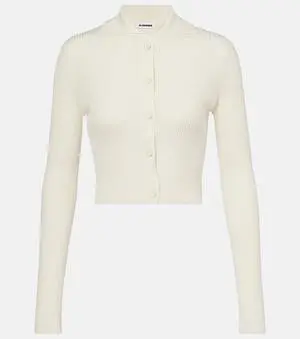 JIL SANDER Cropped Cardigan