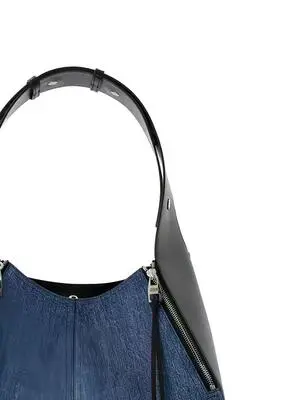 Alexander McQueen Denim Shoulder Bag