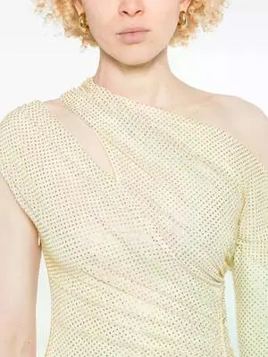 SELF-PORTRAIT Rhinestone-embellished Gown
