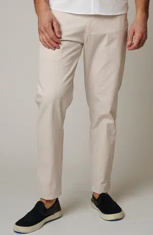 LEISURE LAB Stretch Cotton Chino Pant - Shell