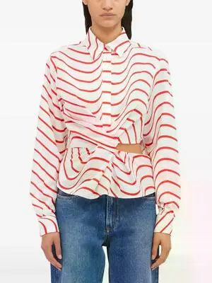 MSGM Printed Blouse