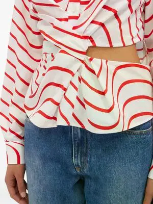MSGM Printed Blouse
