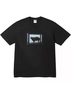 Supreme X Damien Hirst Printed T-shirt - Black