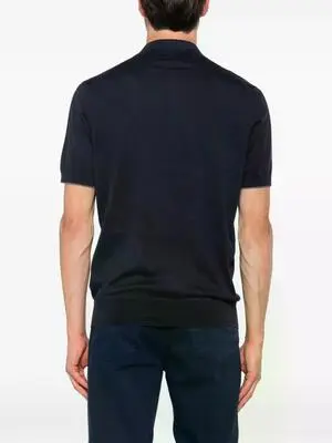 Brunello Cucinelli Cotton Polo Shirt - Blue