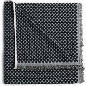 PARACHUTE Riviera Organic Cotton Beach Towel - Soft Black