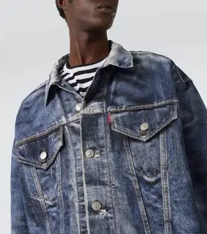 Junya Watanabe X Levi's® Printed Denim Jacket
