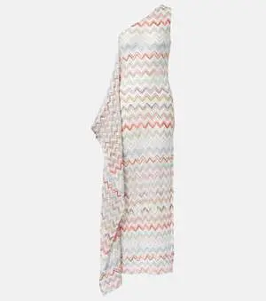Missoni Zigzag Crochet Maxi Dress - Multicoloured
